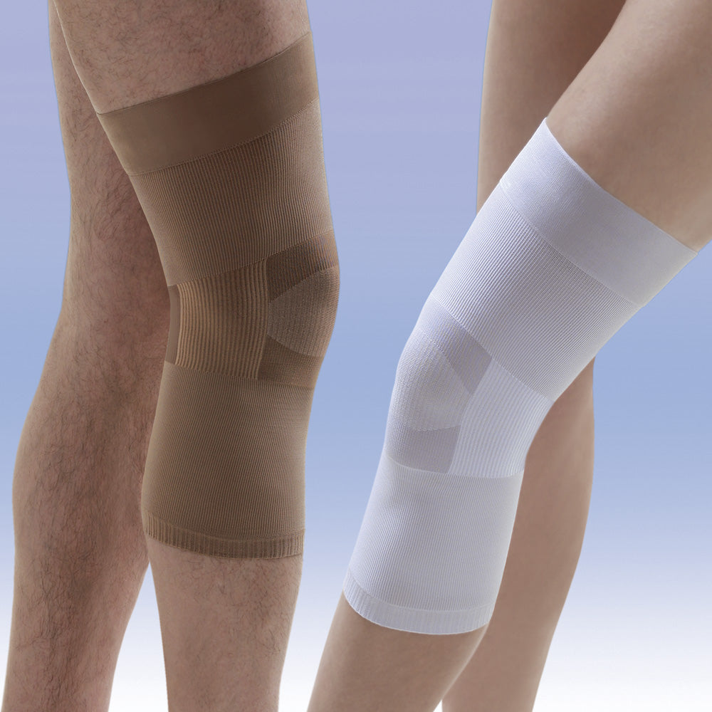 Solidea Silver Support Knee Sleeve (Ideal post knee replacement surger ...
